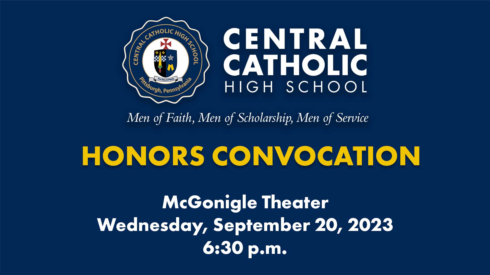 Honors Convocation Livestream